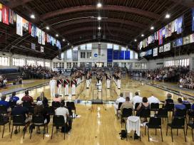 USMMA Regimental Band Performs Ceremony of Beating Retreat During ...